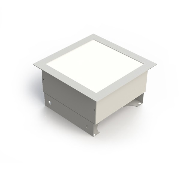 Светильник грильято 200x200 20 Вт Светодиодный (LED).